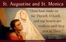 Aug 27 - St Monica (332-387) Mother of St Augustine - Catholicireland ...